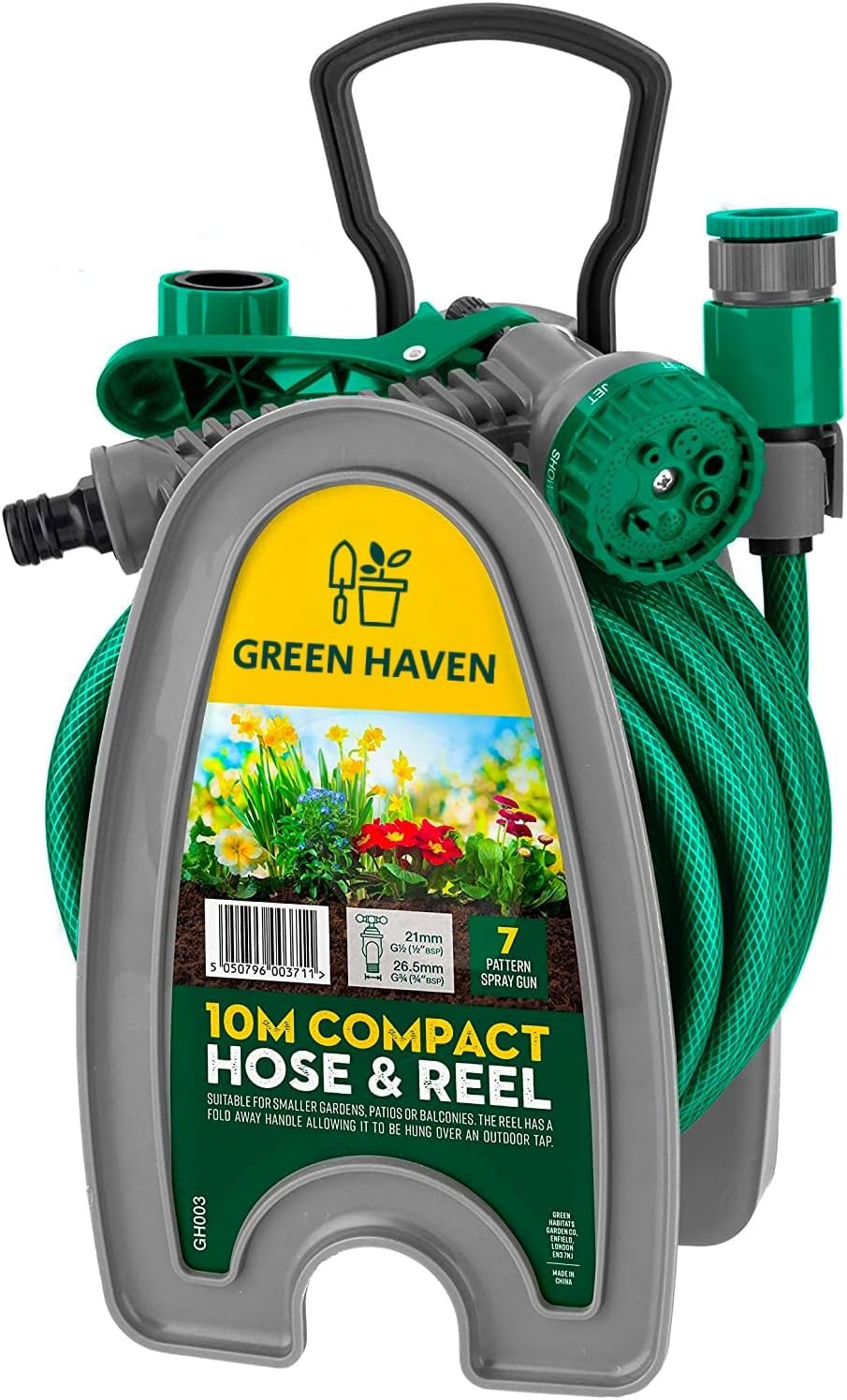 Green Haven Lightweight Garden Hose Reel Review - Gardeners Guide Hub