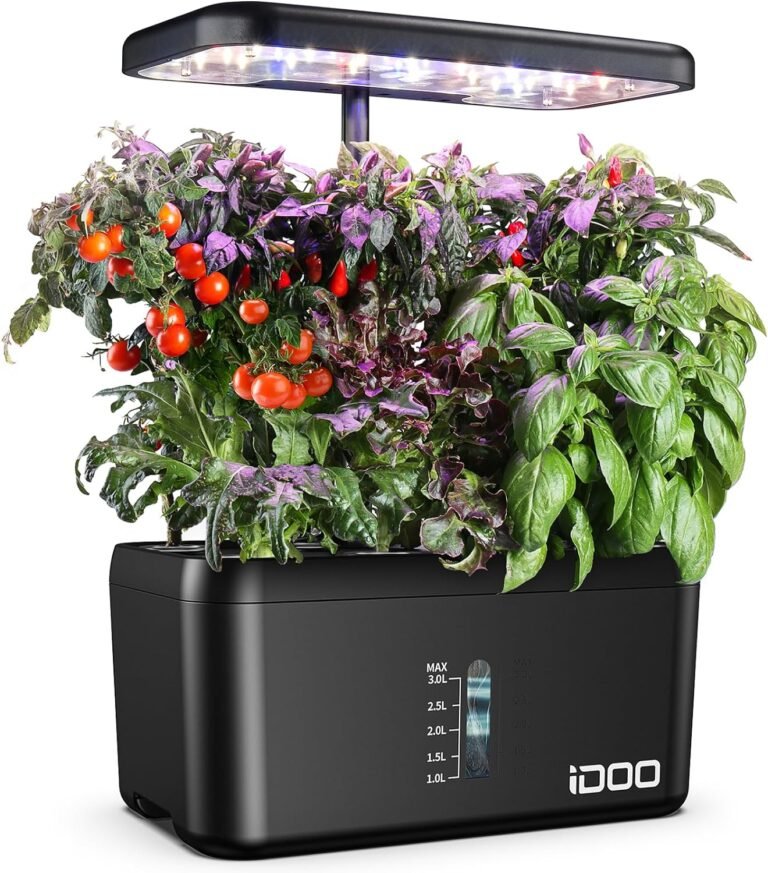 iDOO Hydroponics Growing System Indoor Garden Review - Gardeners Guide Hub